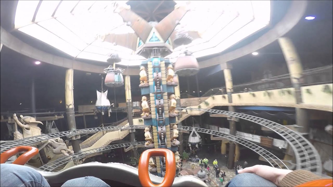 winja's force Phantasialand 2015 onride - YouTube