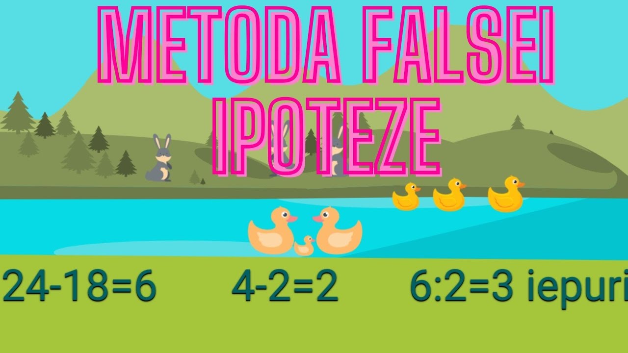 METODA FALSEI IPOTEZE - YouTube