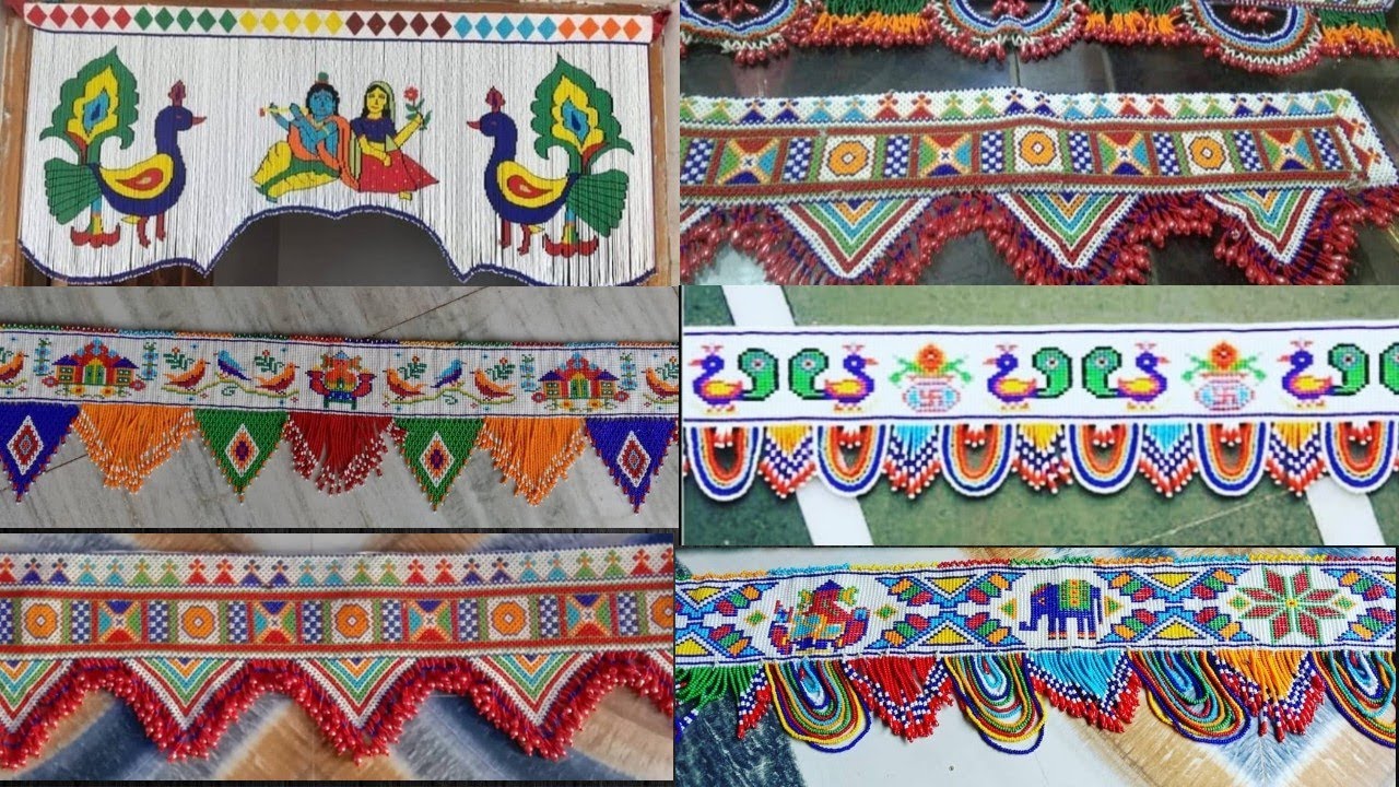 Dal Moti Toran Design |Khatli Work Moti Toran Desing |Home Door Hanging ...