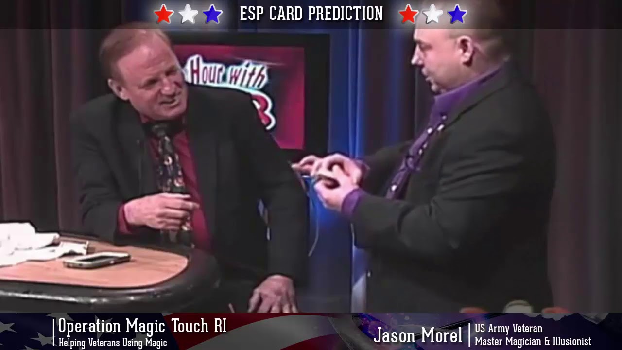 ESP CARD TRICK - Operation Magic Touch RI - YouTube