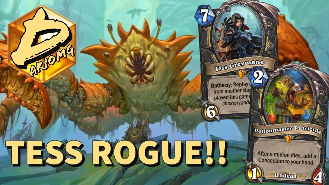 Il ritorno di TESS!! Super divertente!! TESS ROGUE!! HEARTHSTONE ITA ...