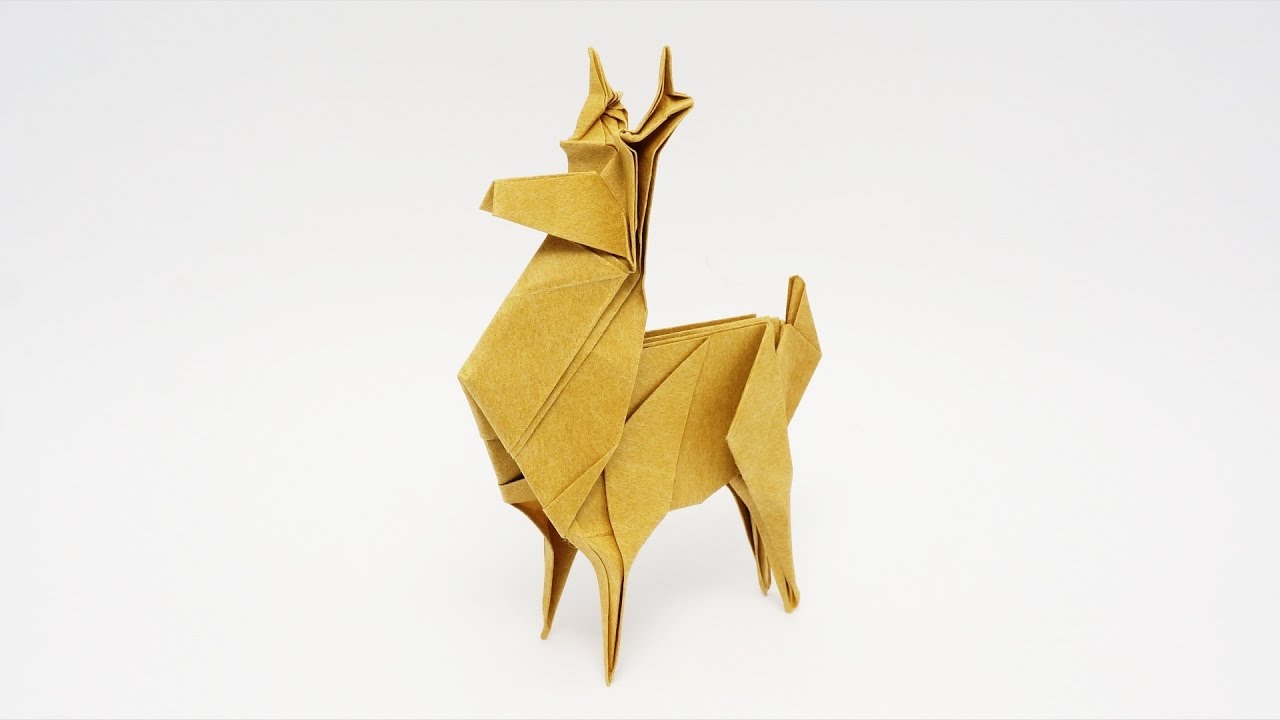 3d Origami Reindeer