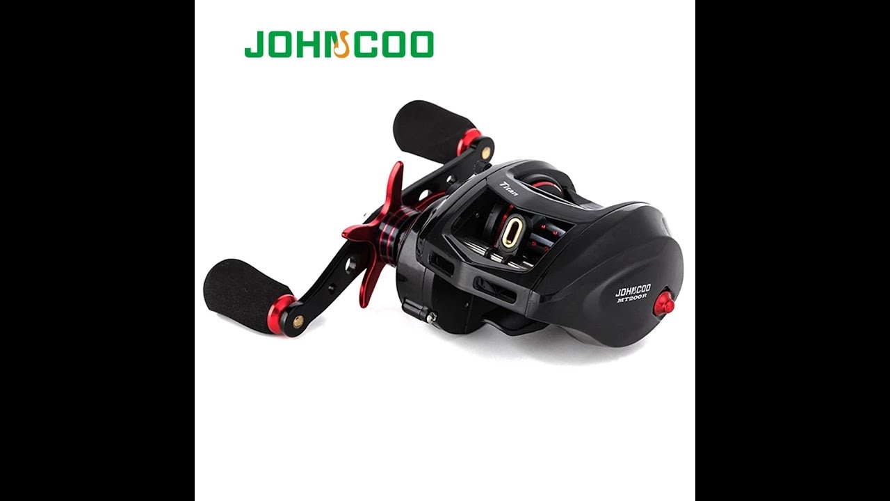 JOHNCOO MT200 Bait Casting Reel Big Game - YouTube