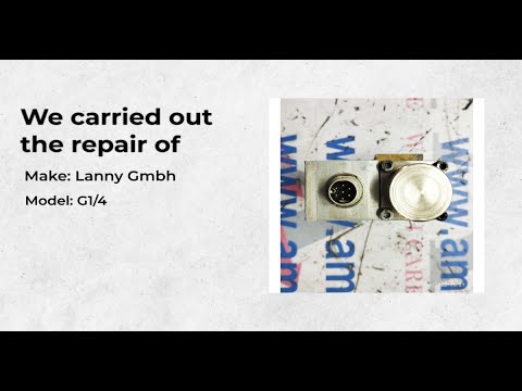 Lanny Gmbh | Proporrional valve | G1/4 - YouTube