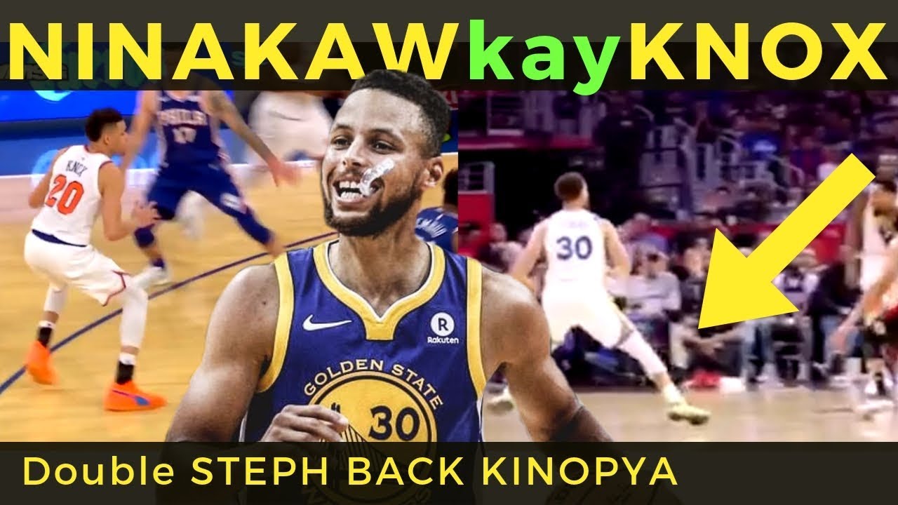 Steph Curry NINAKAW ang DOUBLE STEP BACK ni KEVIN KNOX! - YouTube