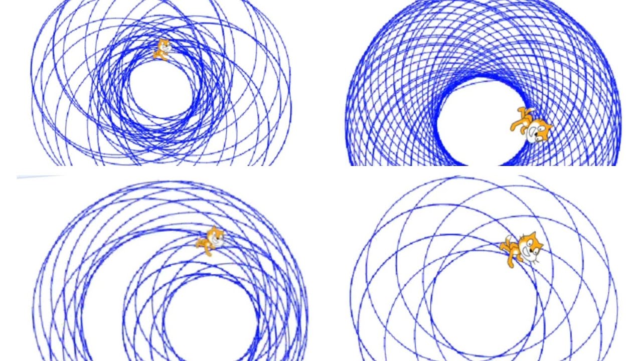 SCRATCH: Donut shapes - YouTube