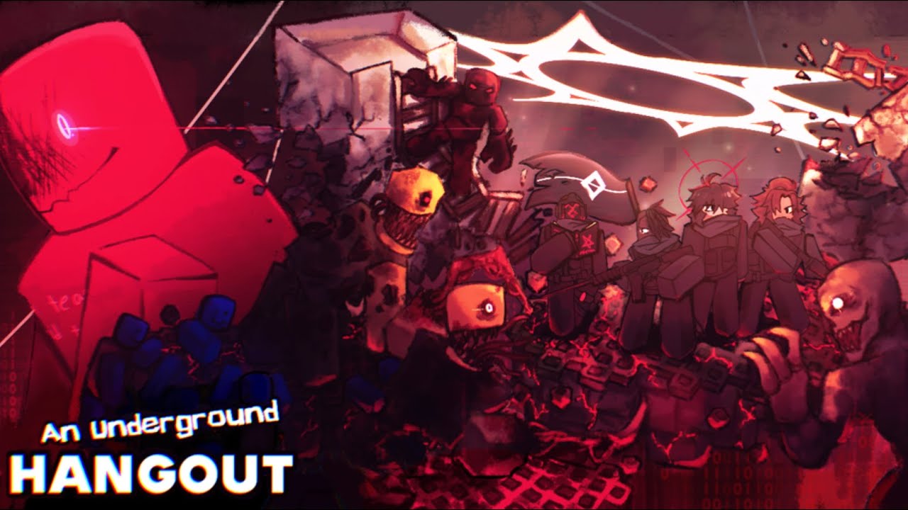 An underground Hangout Game (a Roblox game) - YouTube