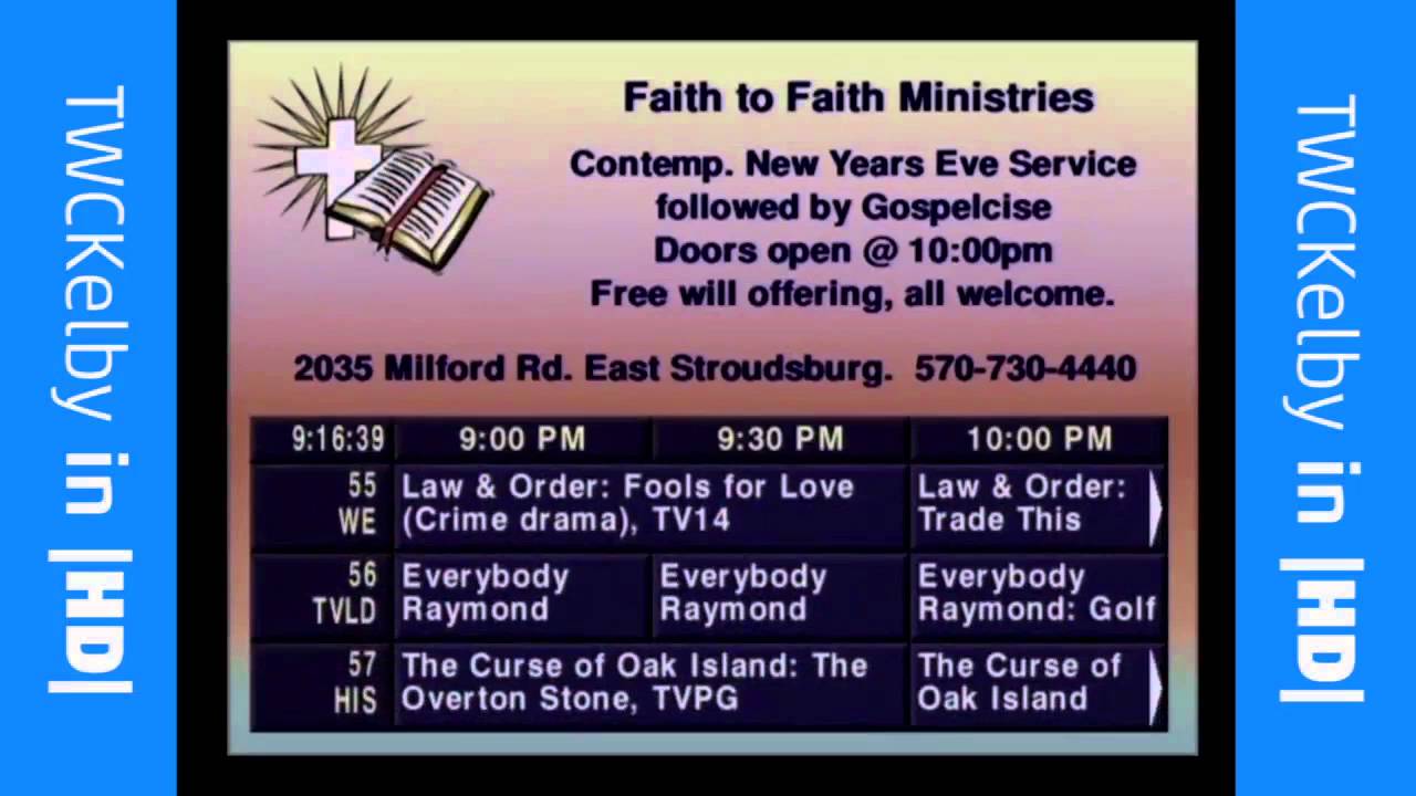 Blue Ridge On Screen Guide / Community Bulletin Board Channel (11/26/15 ...