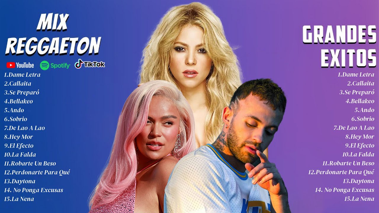 CANCIONES DE MODA 2024 🌊 NUEVA DE REGGAETON MÚSICA 🌊 LAS MEJORES ...