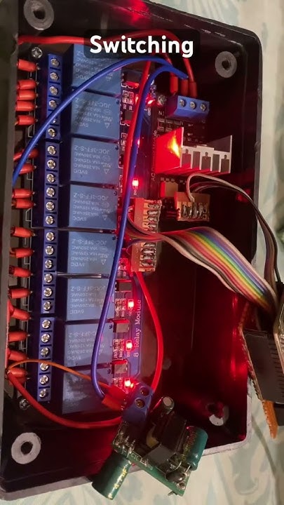 Switching Of Relays With Esp32 Switching Relays Esp32project Iot Engineering Youtube 9999