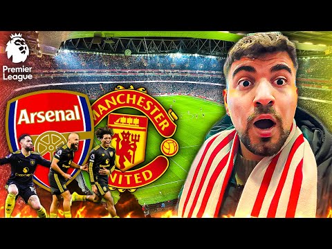 Arsenal vs. Manchester United | İNANILMAZ ATMOSFER 🔥 Stadyum Vlog