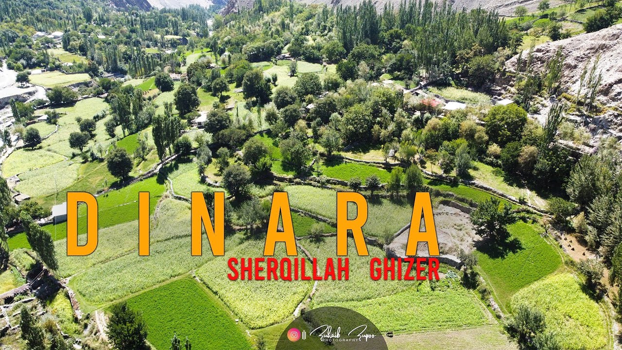 Drone View Of || Dinara Sherqilla GHIZER Gilgit Baltistan || ZuPo Films ...