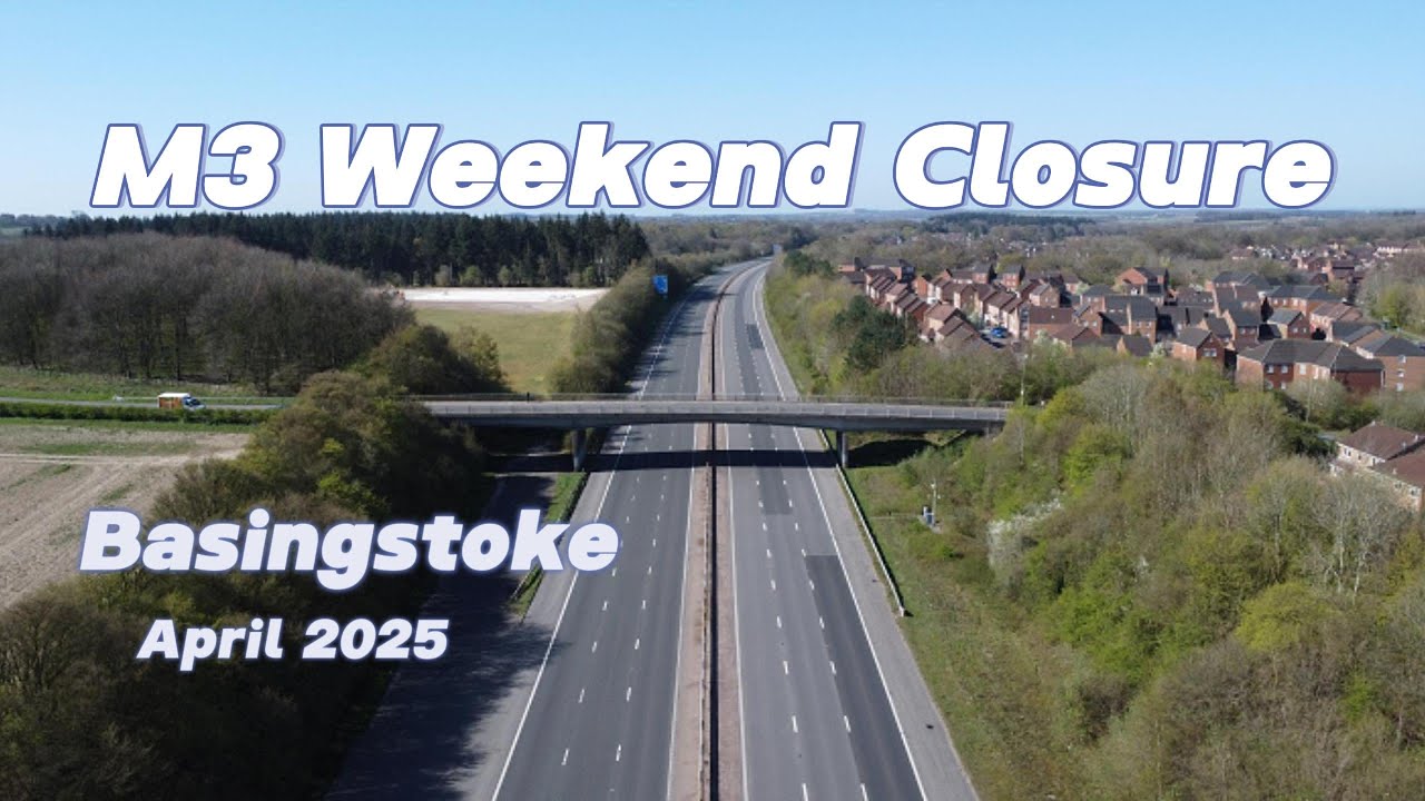M3 Weekend Closure April 2025 - YouTube