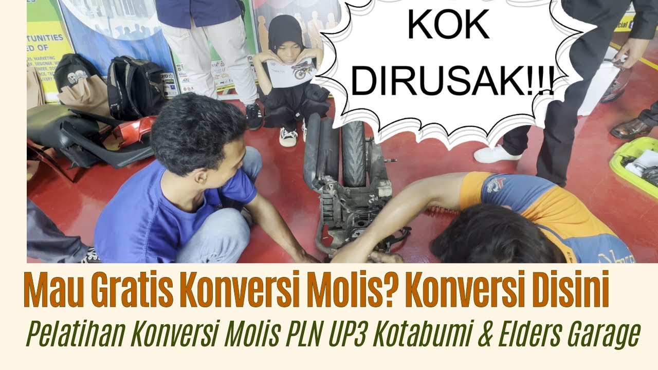 Mau Konversi Molis Gratis? Pilih Konversi Di SMK Yang Sudah Ikut Pelatihan Seperti Ini!! - YouTube
