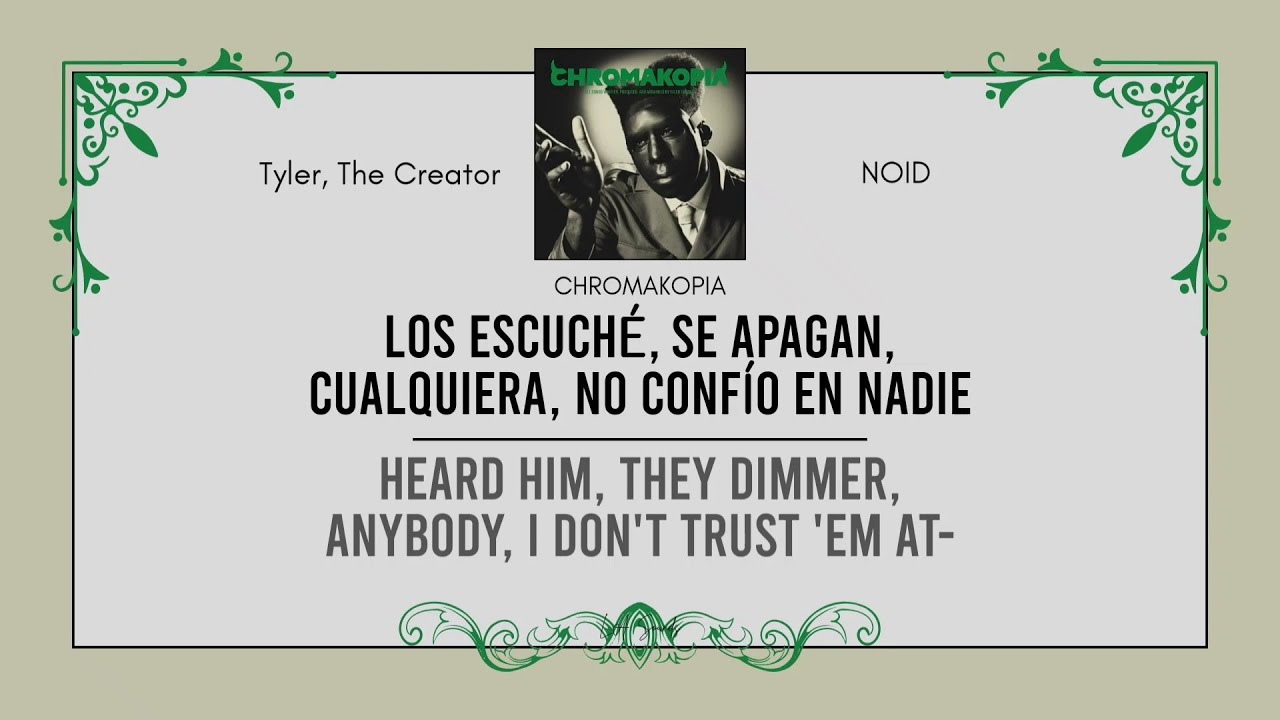 Tyler, The Creator - NOID | Sub. Español | CHROMAKOPIA - YouTube