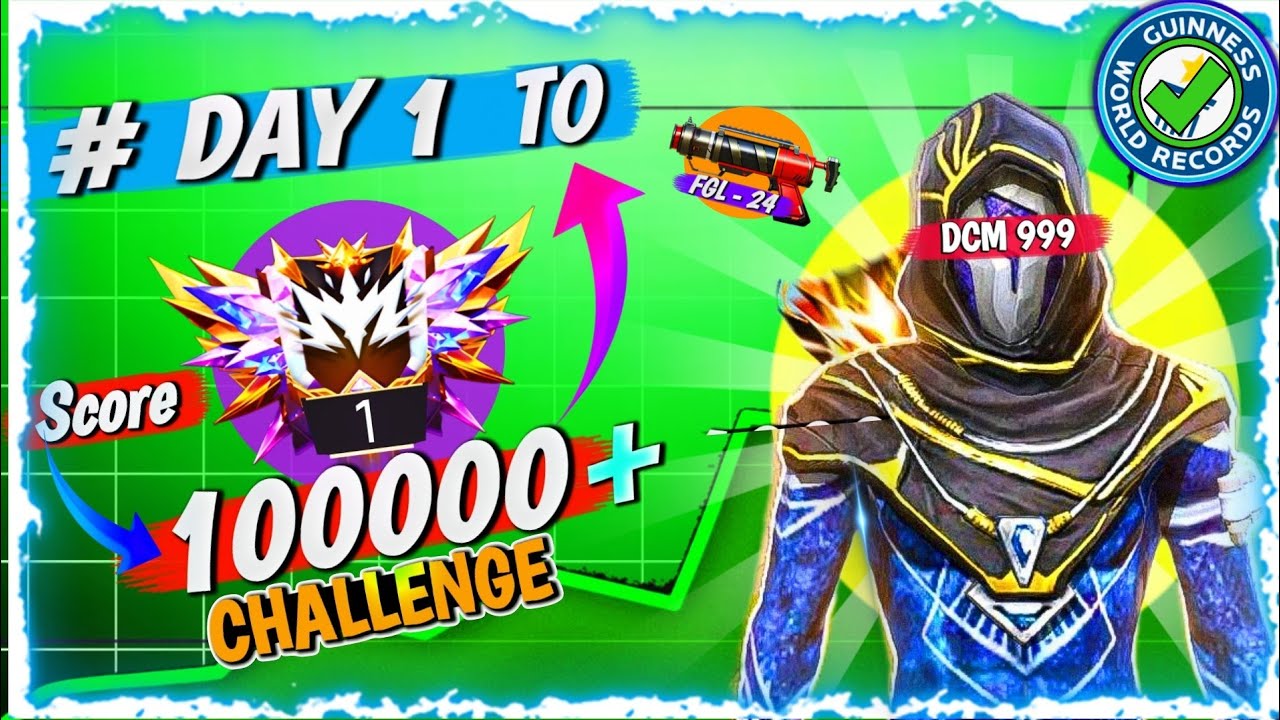 Day 1 To Pushing 100000 Score + 🎯 Challenge | Pushing Solo Tips ...