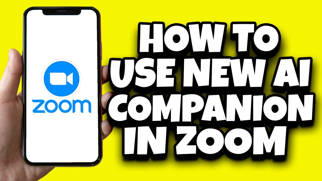 How To Use Zoom AI Companion (Quick Guide) - YouTube