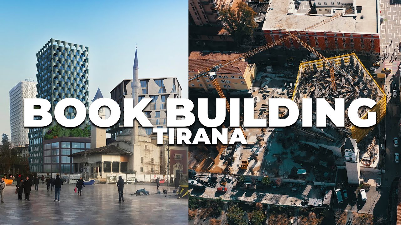 BOOK BUILDING TIRANA 2021 | 4K DRONE VIDEO - YouTube