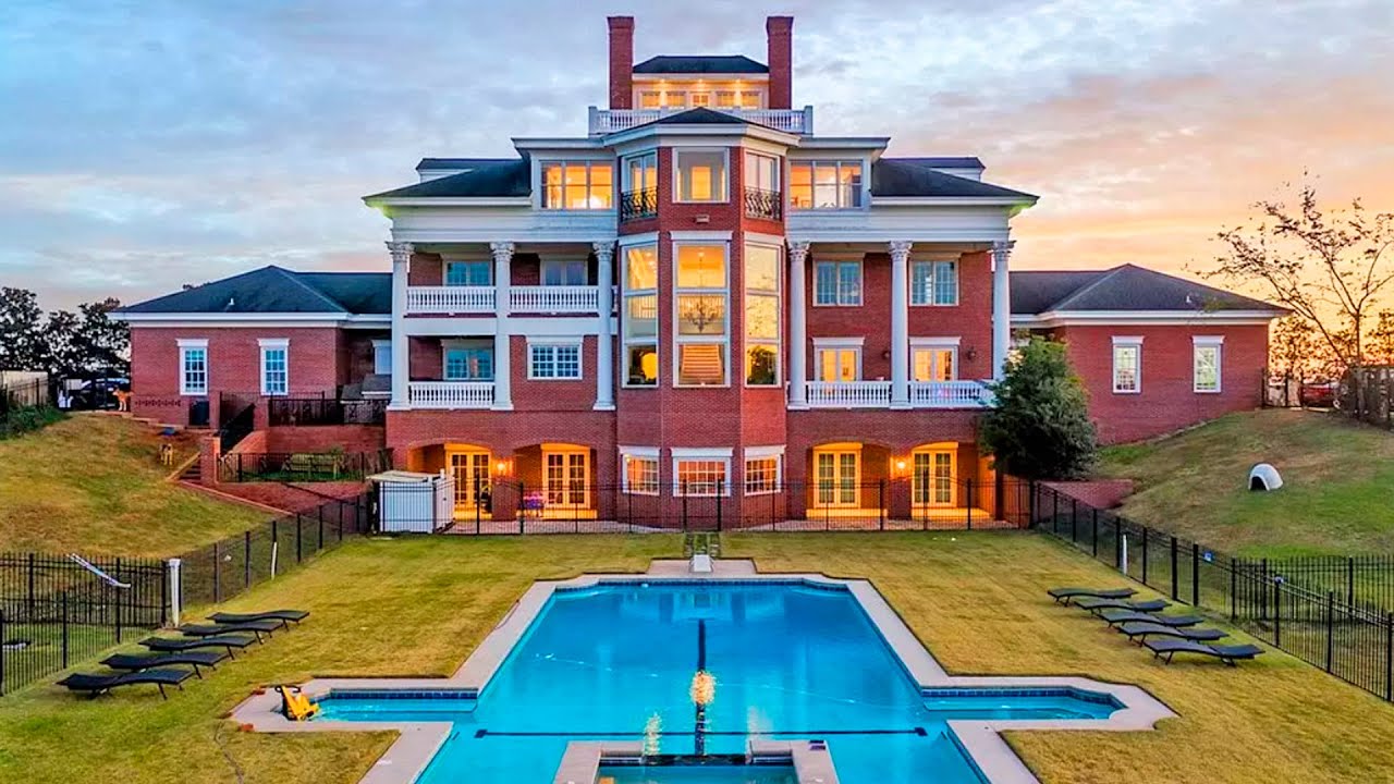 House tour in Alabama worth $3,200,000. Luxury real estate in the USA ...
