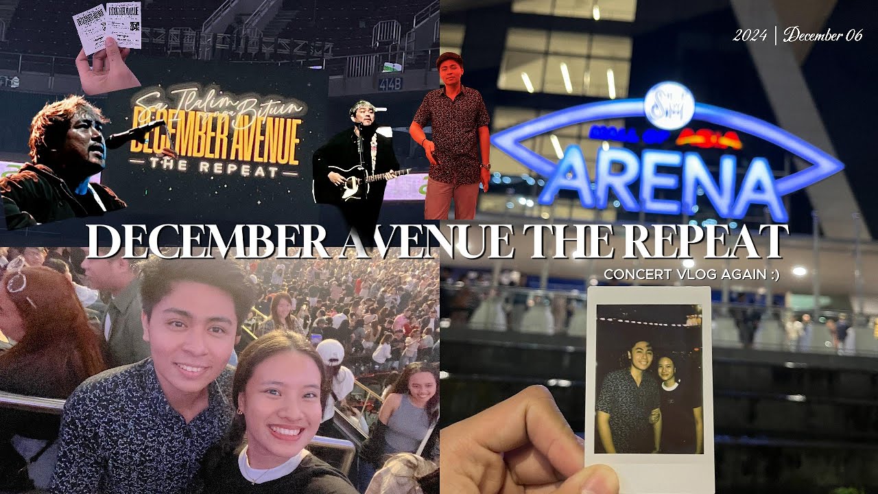 Concert Vlog | December Avenue Concert (The Repeat) - YouTube