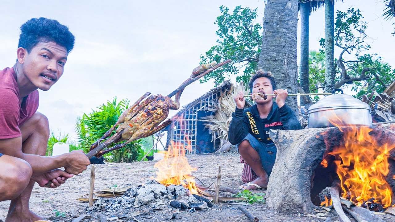 Natural Farm Roasting Swan With Spicy Sauce Recipes - YouTube