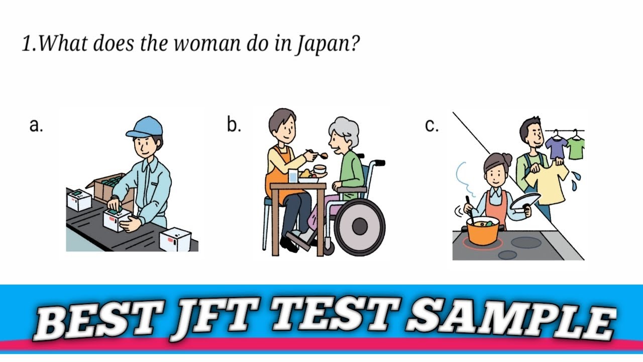 JFT 「LISTENING」 TEST SET 7 |Japan Foundation Test Sample - YouTube