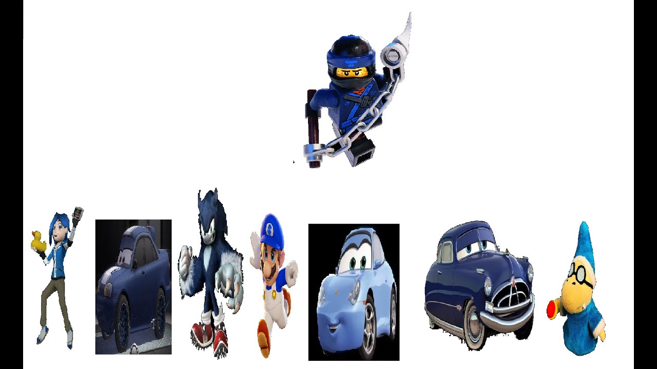 All Blue characters from games, series, and movies sings I'm blue (DA ...