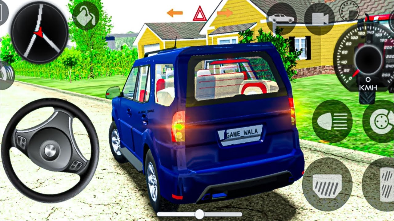 Indian Cars Simulator 3D #16 TATA Safari SUV Gameplay || gadi game ...