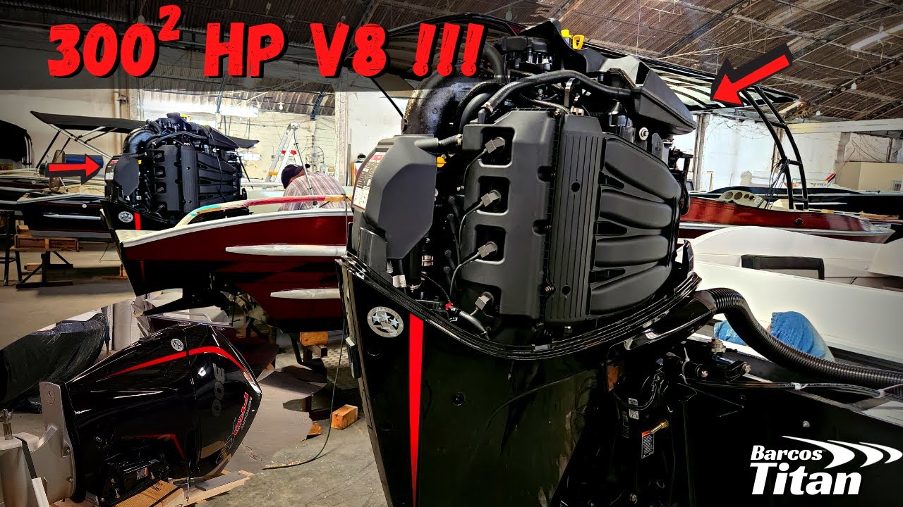 INSTALANDO DOIS 300 HP V8 !!! - YouTube