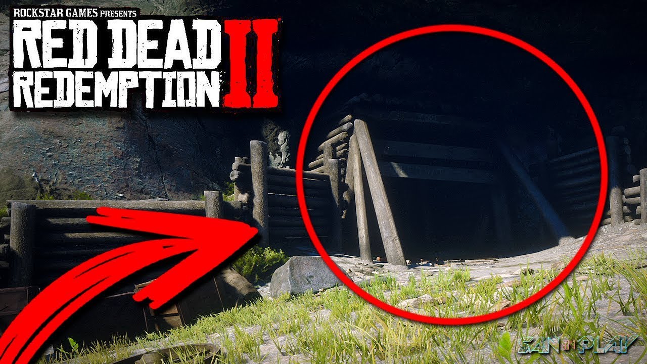 MINA DE OURO SECRETA COM ITEM RARO | Red Dead Redemption 2 - YouTube