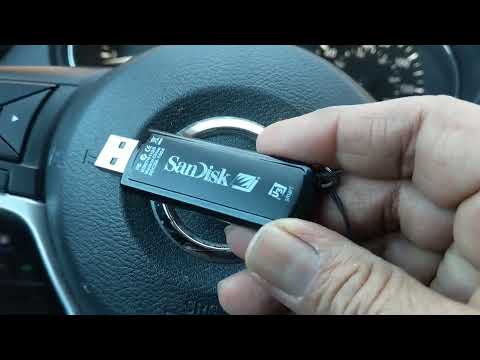 2018 Nissan Rogue como reproducir música MP3 en USB