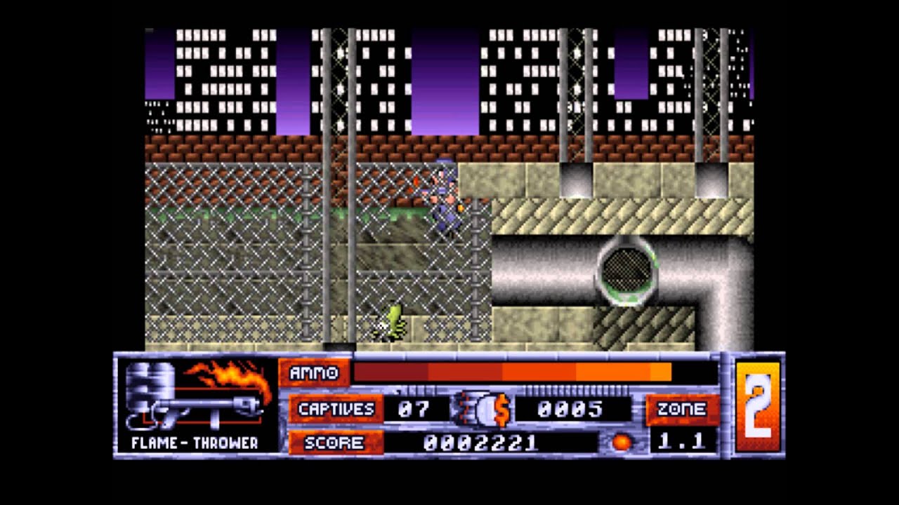 Alien Carnage for DOS - YouTube