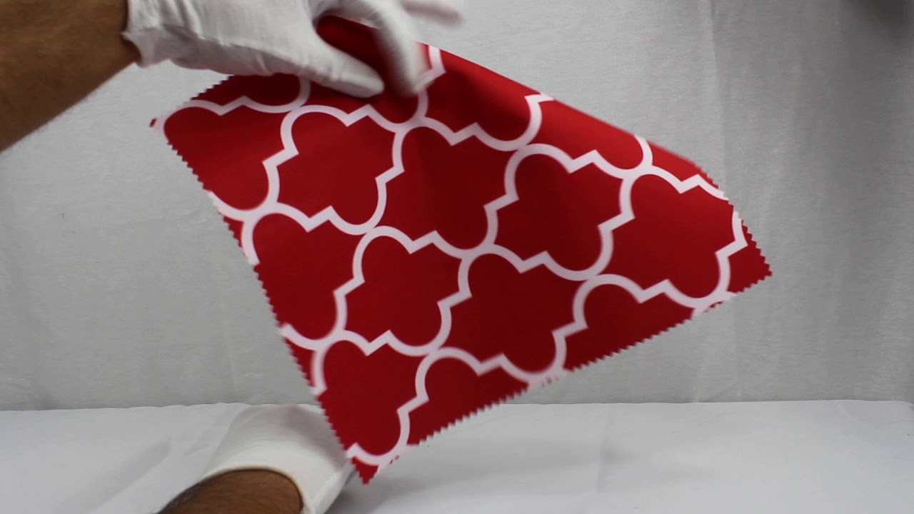 ifabric.com Moroccan Waterproof Fabric - YouTube