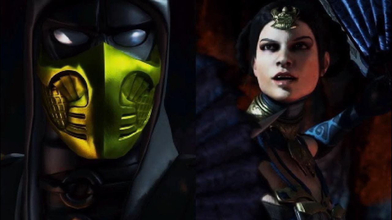 [Hellfire Scorpion gameplay] Scorpion vs Kitana (Mortal Kombat X) - YouTube