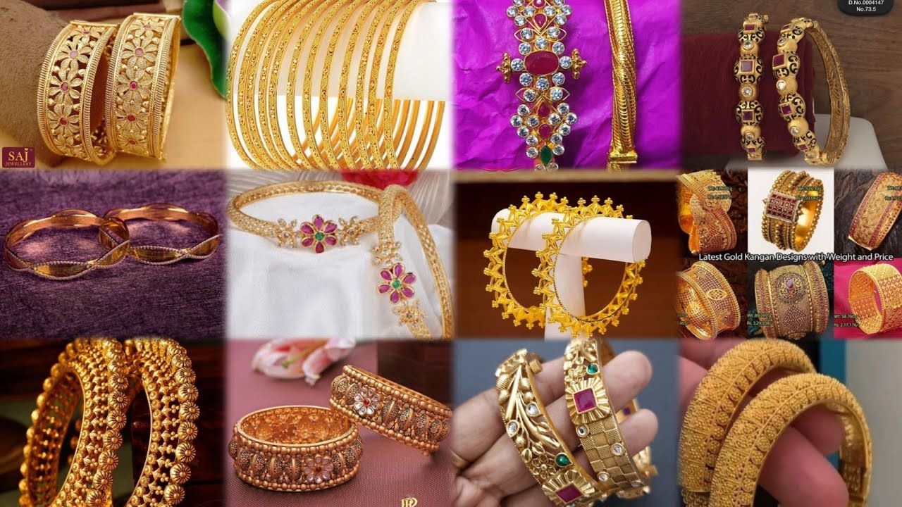 New collection gold bangles designs,gold bangles,latest gold bangles ...
