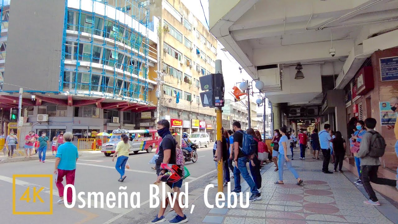 Osmeña Blvd, Cebu, Philippines【4K】 - YouTube