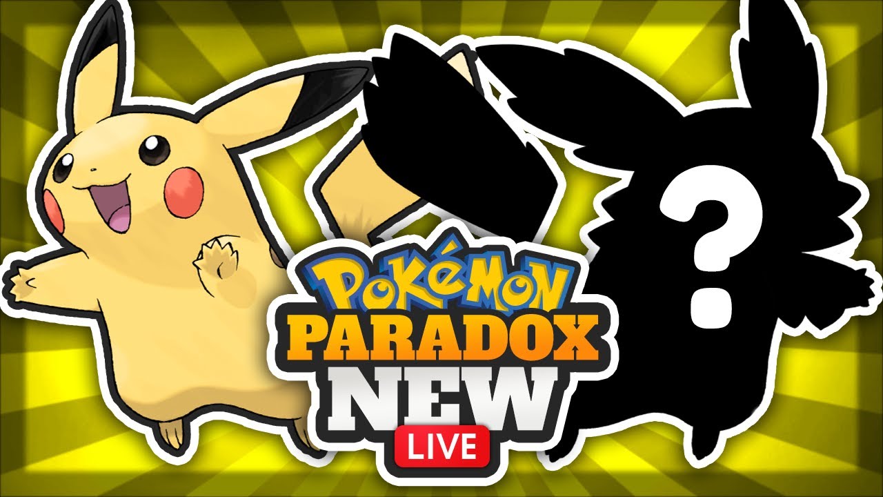 Drawing Pichu and Pikachu as Paradox Pokemon! (Fakemon) - YouTube