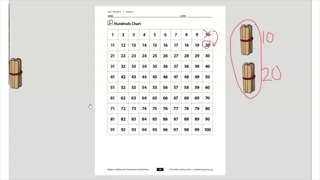 BCPS Teacher Lessons - Kindergarten Bridges Math Ep 6 5-27-20 - YouTube