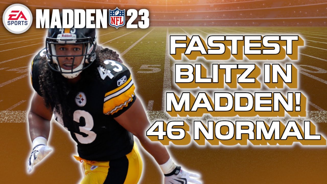 INSTA BLITZ - 46 normal: Rush Outside - Madden 23 Tips - YouTube