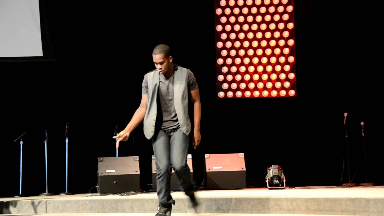 Courageous spoken word /dance - YouTube