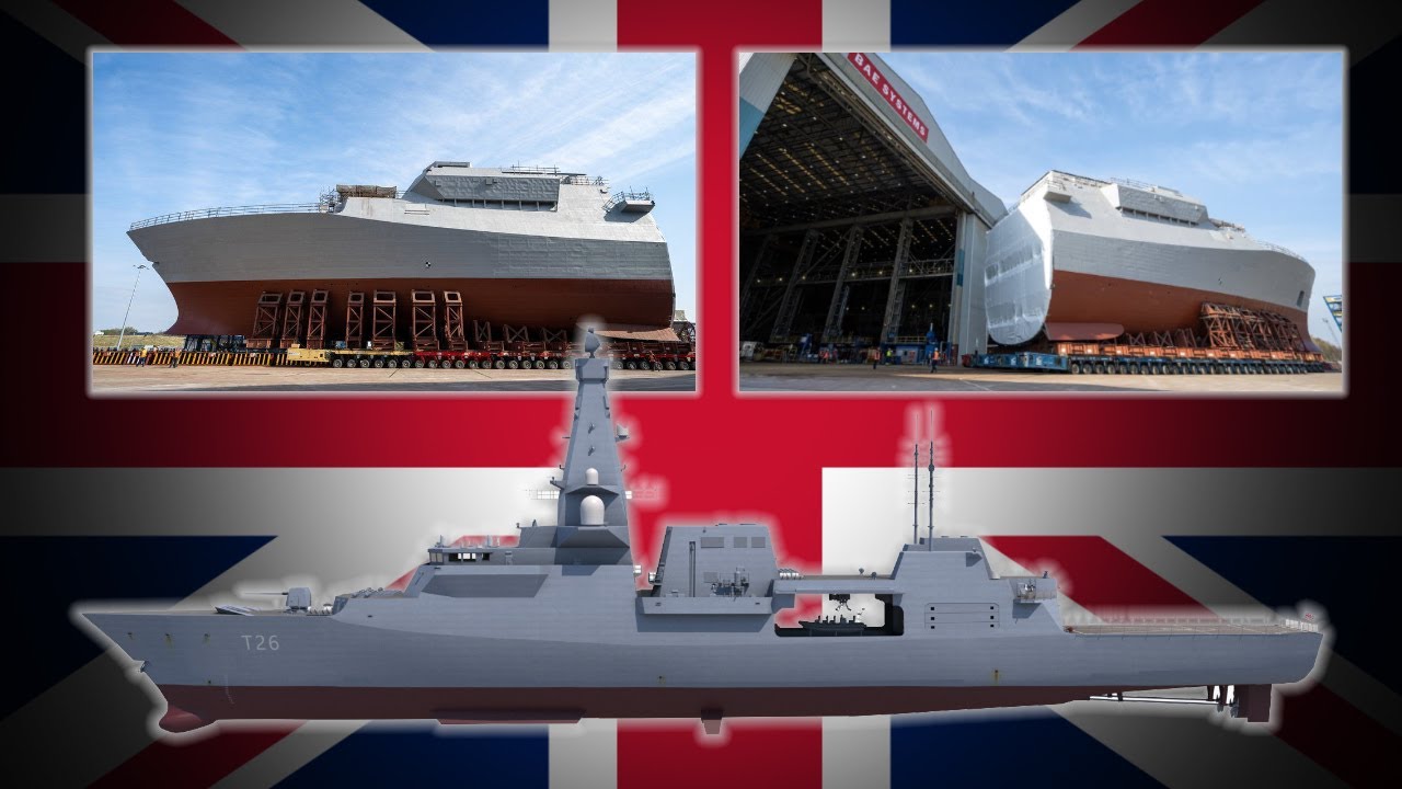 Fantastic to See! The Newest of UK Navy's Type 26 Takes a Bow - YouTube