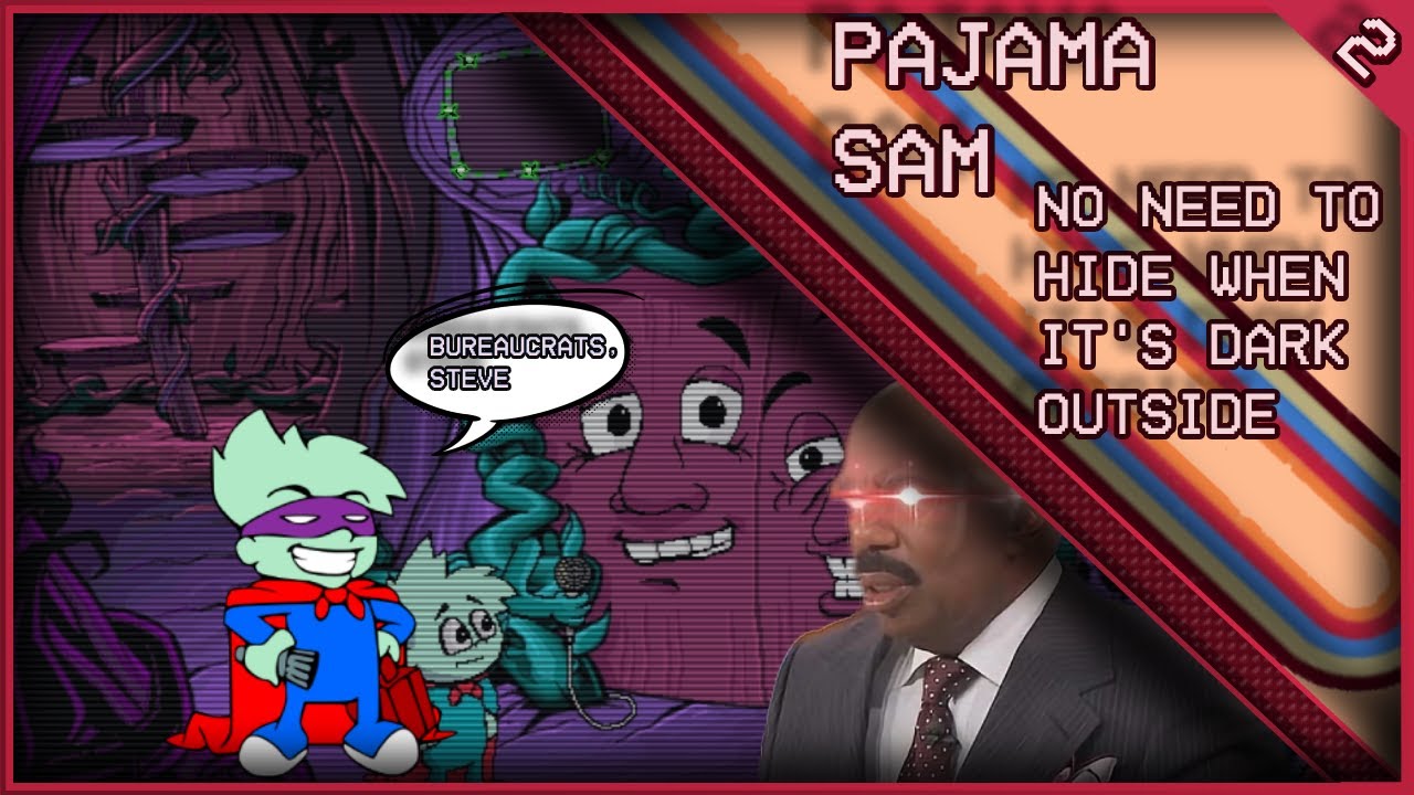 Risking it all, for 1 more sock. | Pajama Sam: No Need To Hide When It ...