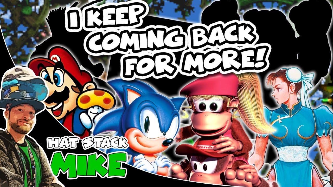 The Most Replayable Video Games | Hat Stack Mike - YouTube