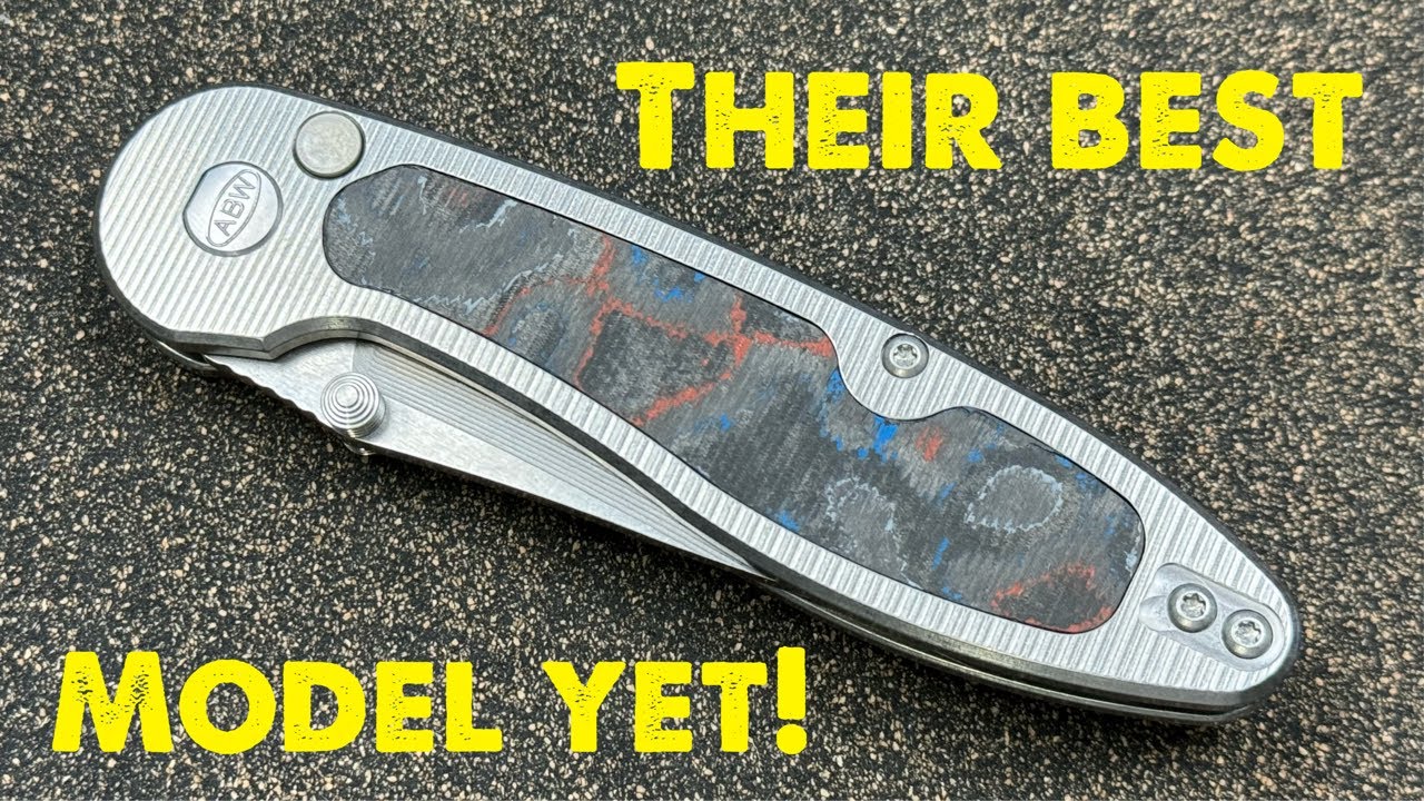 The BEST Button Lock Knife Yet! | ABW Model 1 - YouTube
