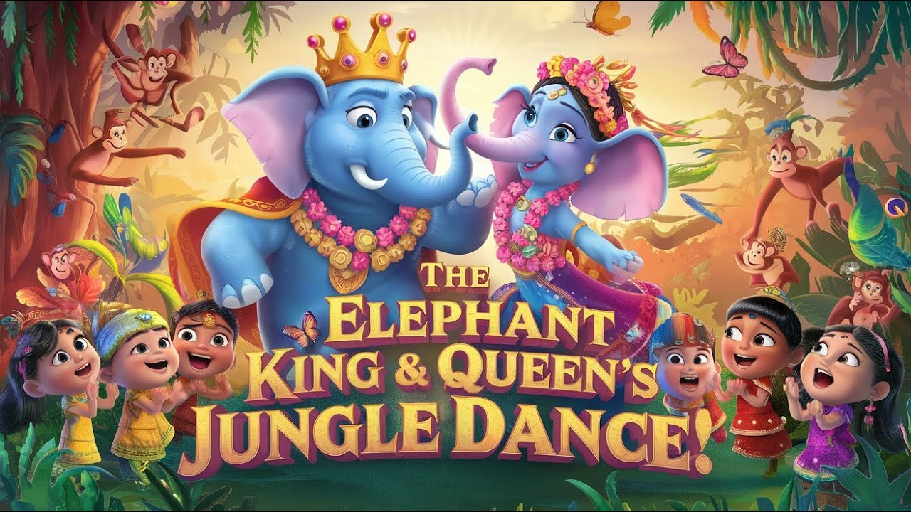 COCO LOCO#The Elephant King & Queen’s Jungle Dance#Magical Elephant ...