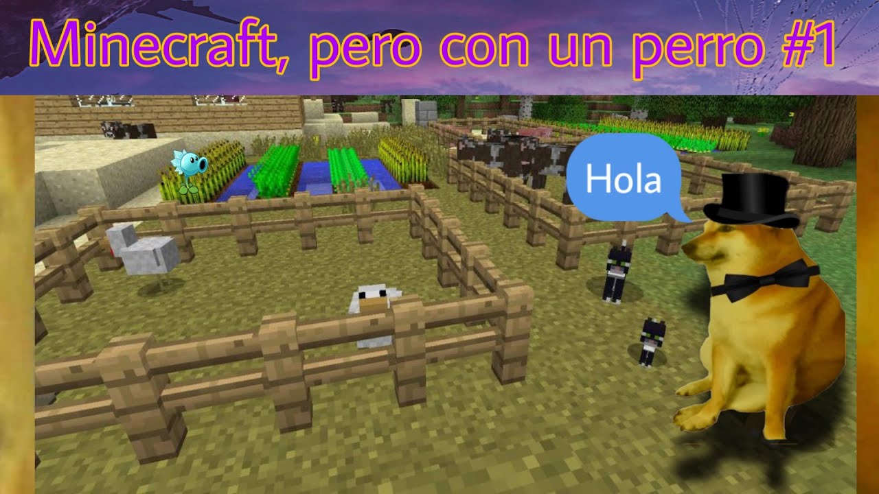 Cheems, juega Minecraft #1 - YouTube