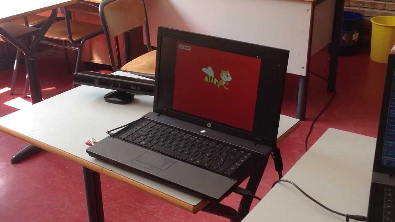 kinect amb Scratch - YouTube