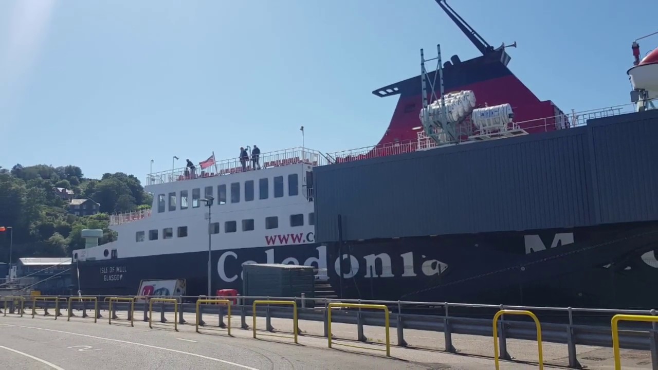 From Fort William to Oban ferry terminal - YouTube