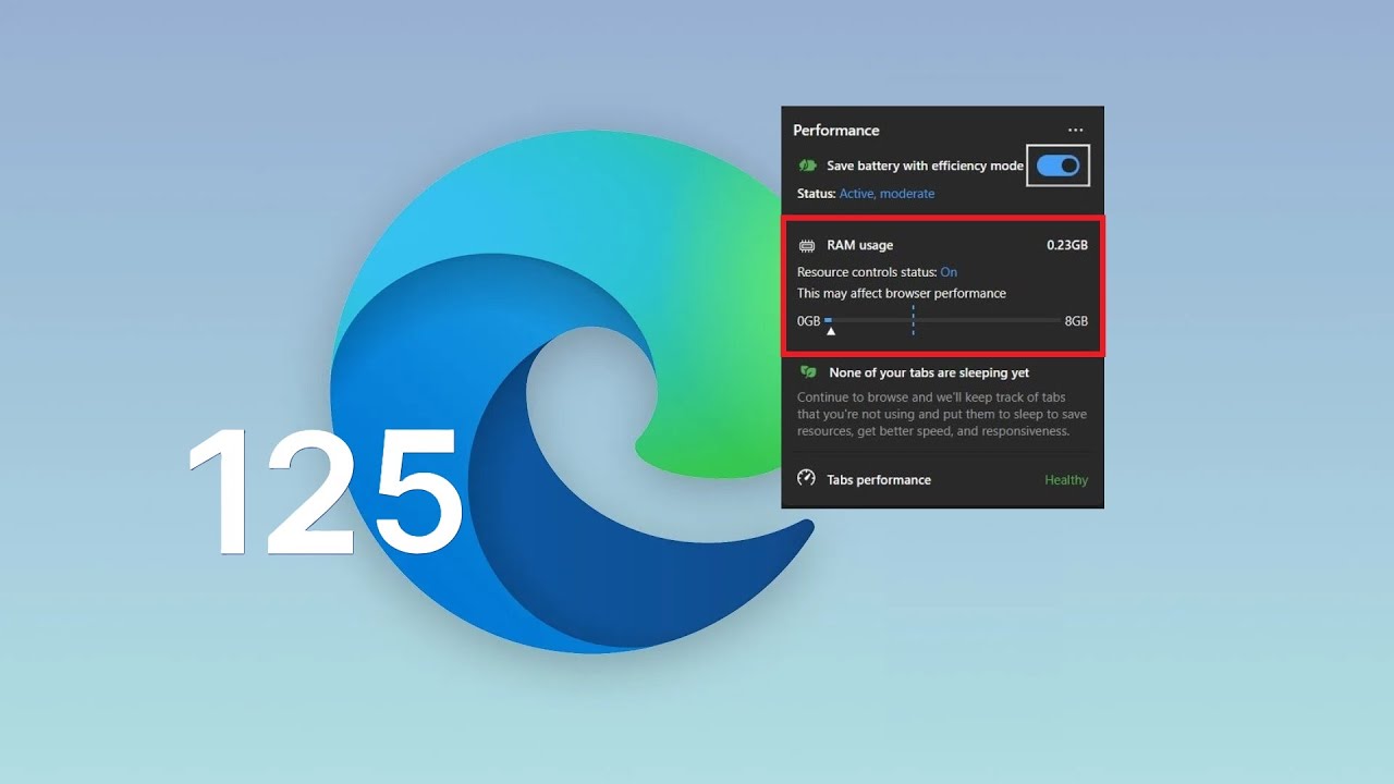 Microsoft Edge 125 will include a new Built-in RAM Limiter - Useful for ...