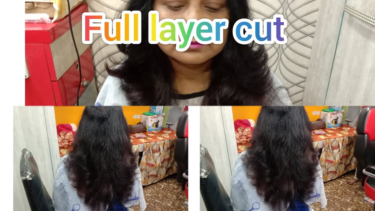 full layer cut step by step || Mua Madhumita's Life Style 💞 - YouTube